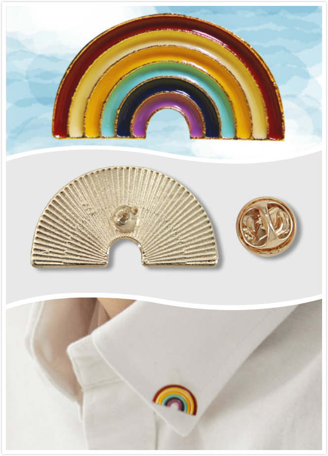Charming Rainbow Custom Pins, Do You Like Them? – Enamel Pins.com