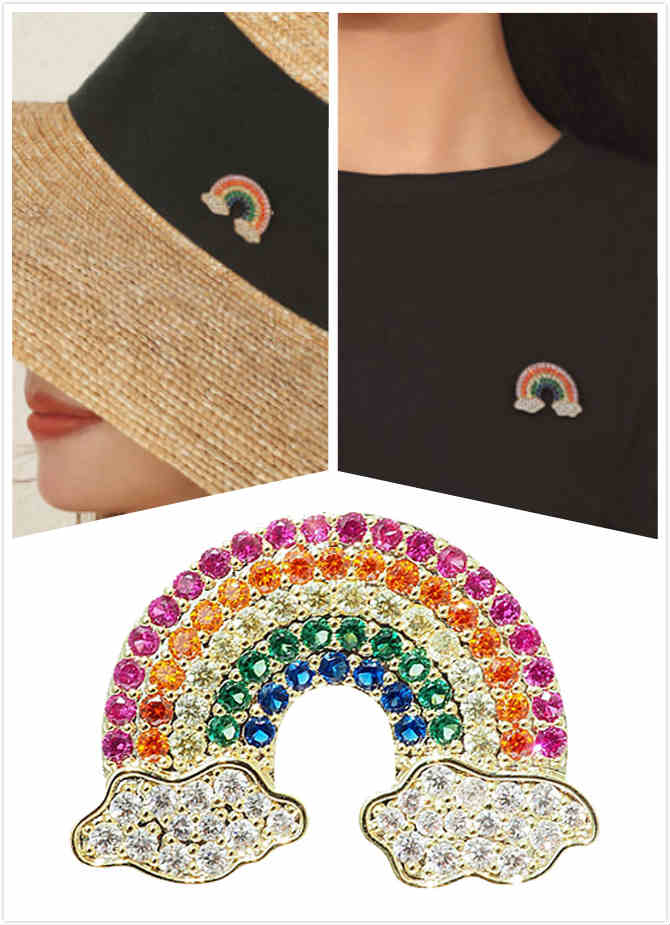 Charming Rainbow Custom Pins, Do You Like Them? – Enamel Pins.com